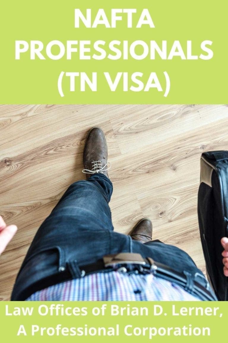 TN Treaty NAFTA visa | Brian D Lerner