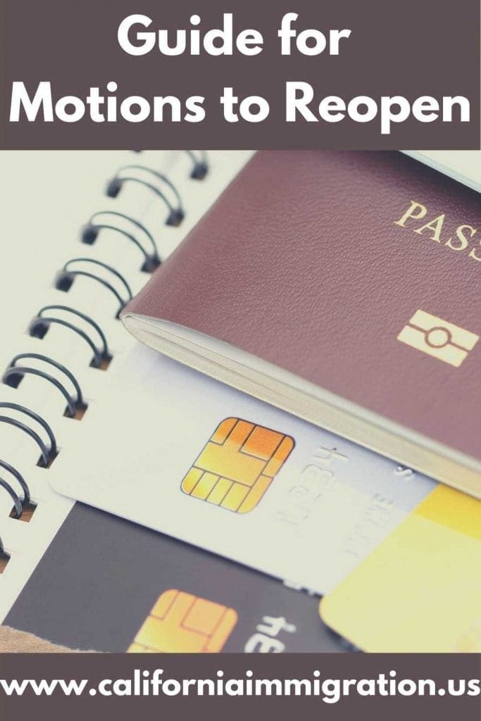 Motion to Reopen Pin discussed by Brian Lerner