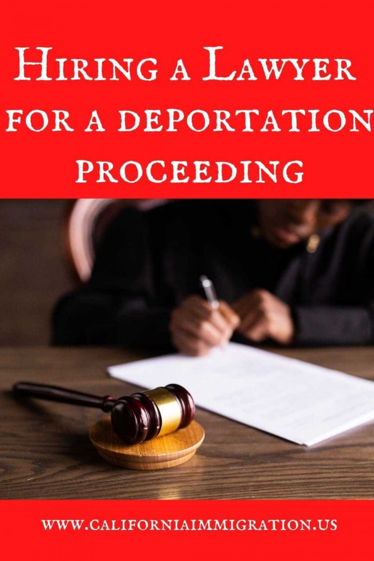 Los Angeles Deportation Lawyers in Deportation Proceedings